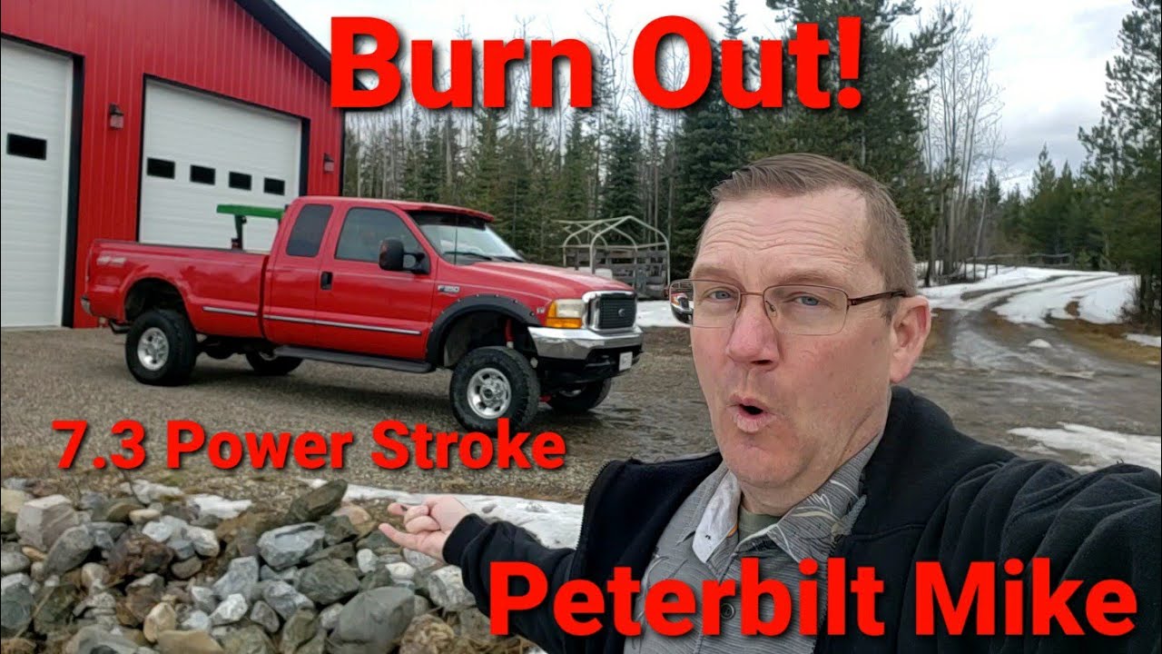 Peterbilt Mike celebrates spring with a Burn out in the OG Super Duty ...