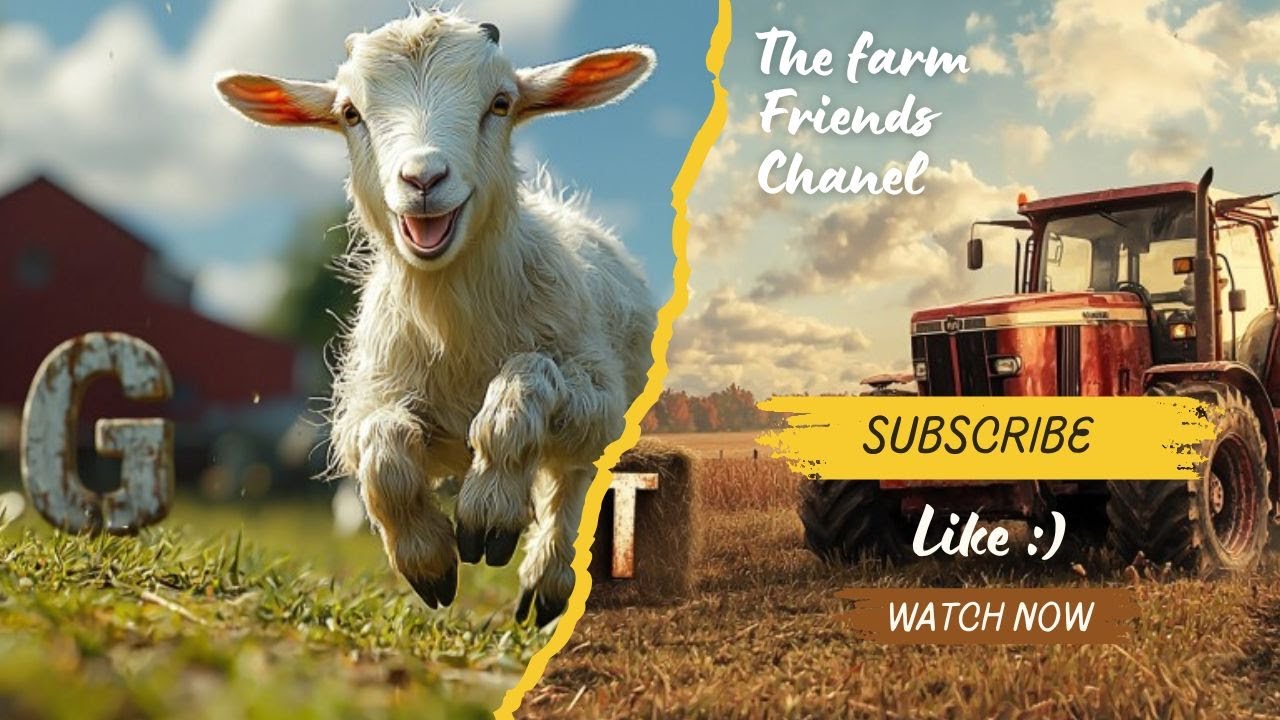 ABC Song with Farm Animals – Learn the Alphabet for Kids - YouTube