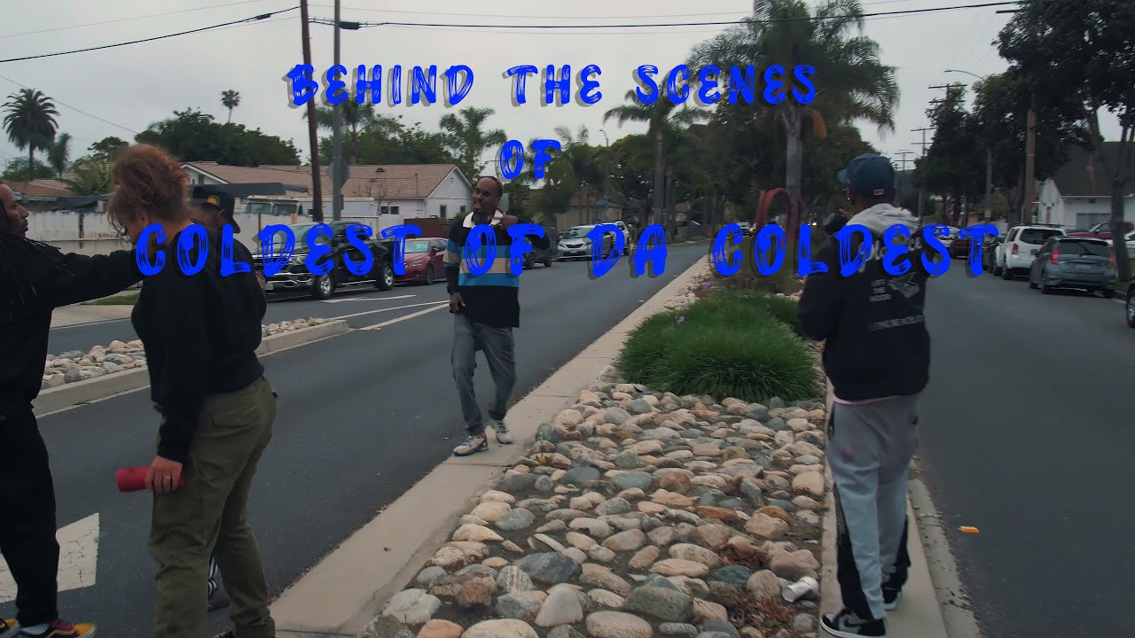 Behind The Scenes Of The Coldest Of Da Coldest Music Video - YouTube