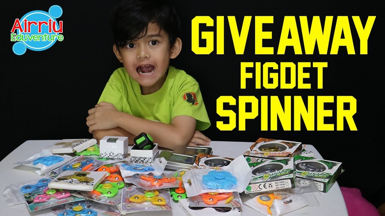 [CLOSED] GIVEAWAY FIDGET SPINNER - YouTube