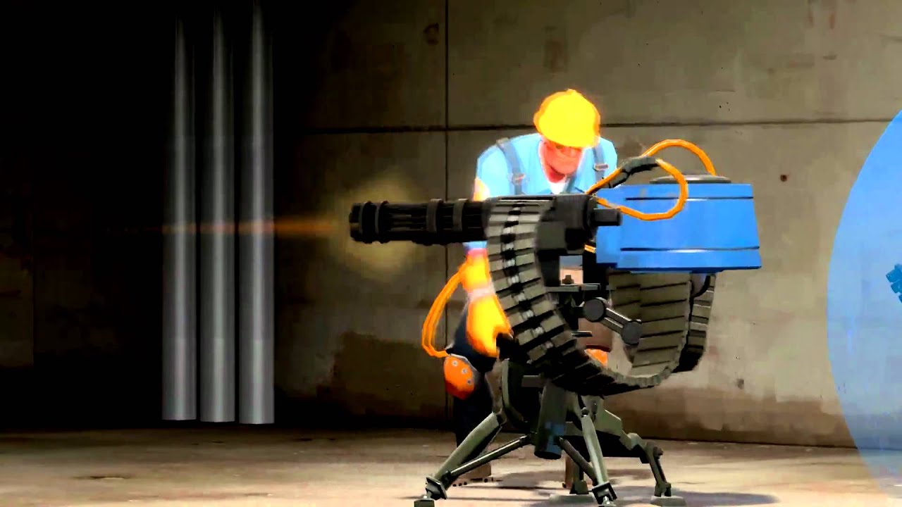 TF2 Beta HD Render Test "Sentry Turret" - YouTube