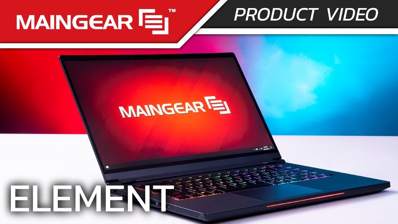 MAINGEAR Element | Ultimate Thin & Light Gaming Laptop - YouTube