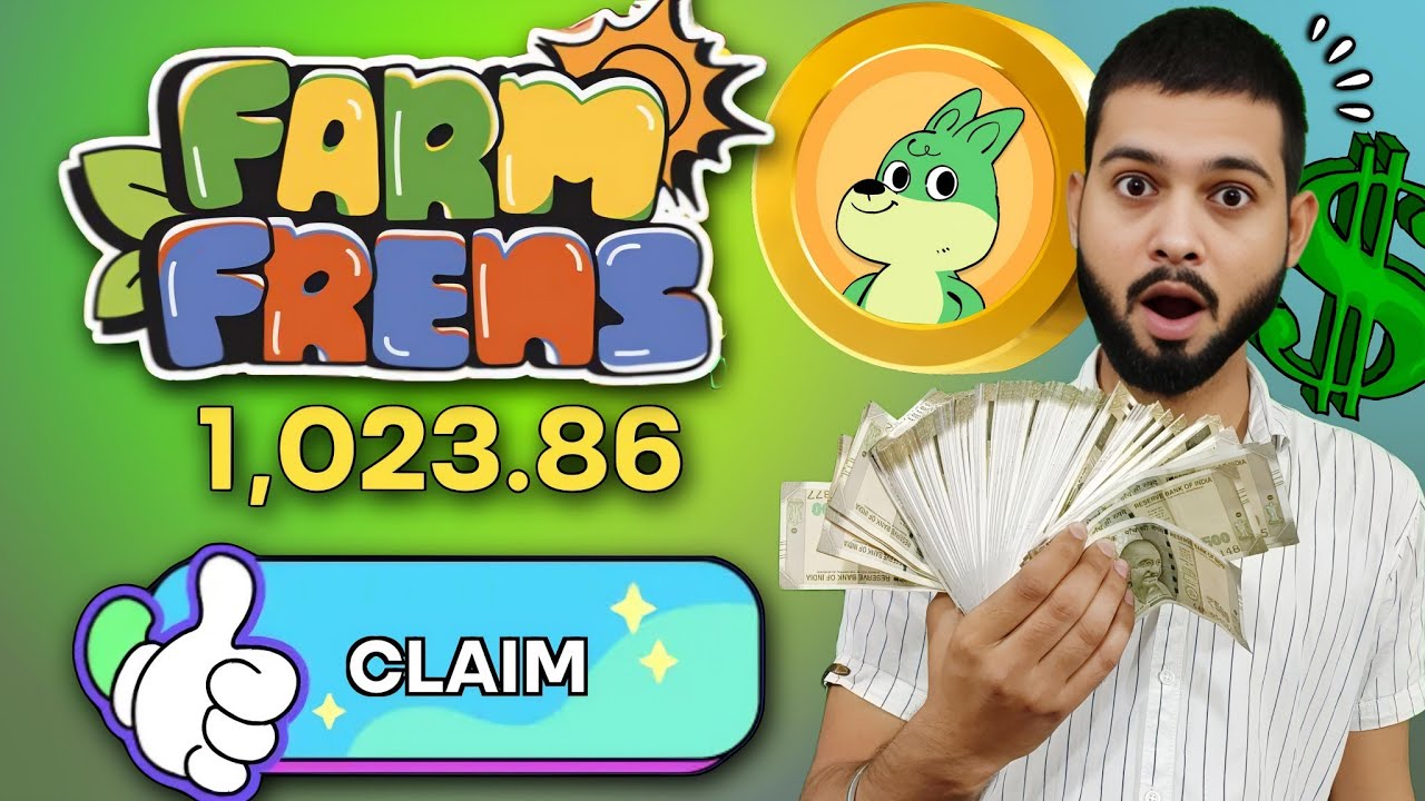 Farm Frens Airdrop - $FREN Token Claim Process - YouTube