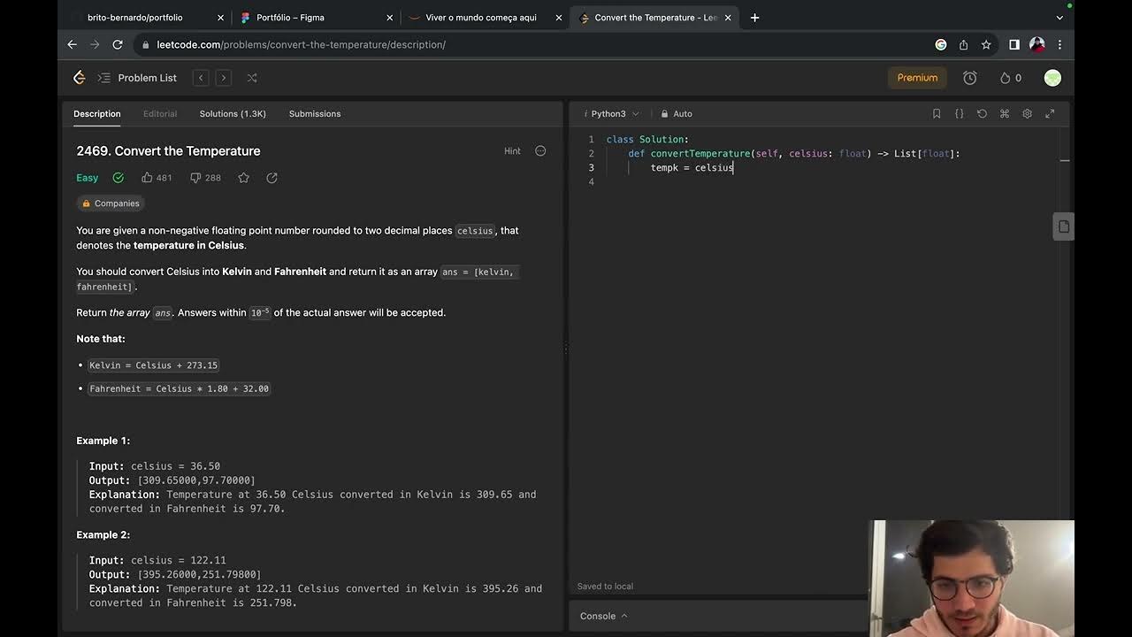 Convert the Temperature LeetCode Solution - YouTube