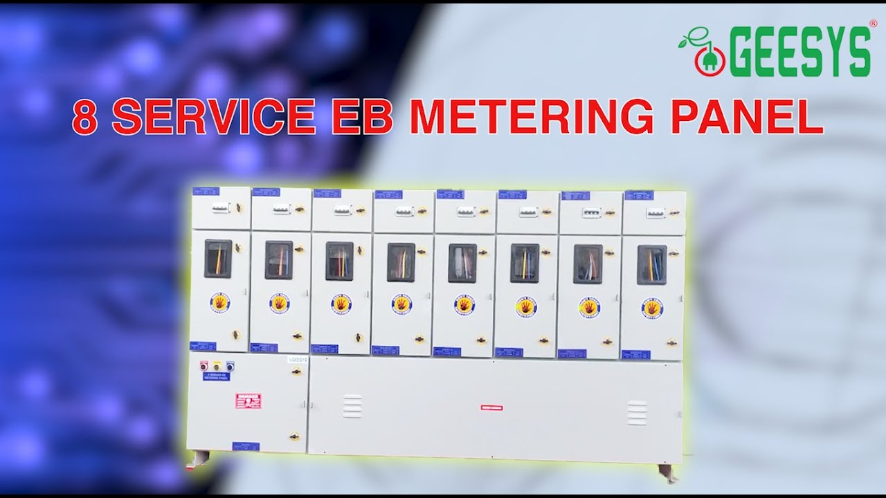 8 Service Electric Metering Panel Boards | GEESYS | Best Electrical ...