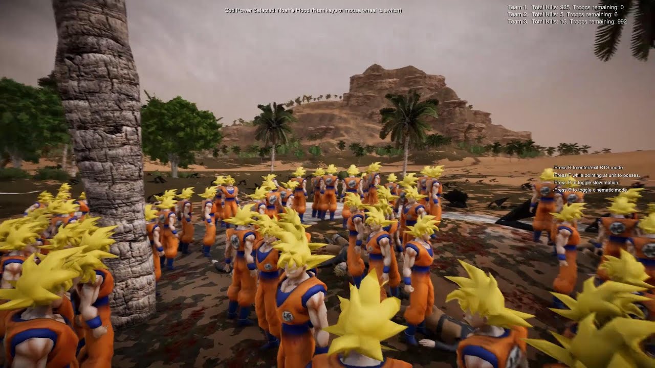 1.000 Super Saiyan Goku vs Batman vs Naruto - Ultimate Epic Battle ...