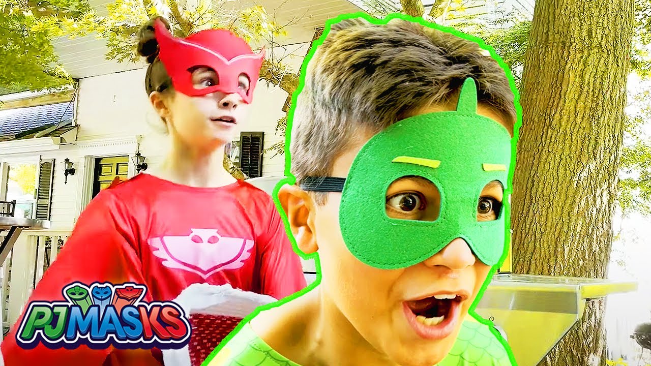 PJ Masks | Ice Cream Plan Gone Bad! | PJ Masks in Real Life | Superhero ...