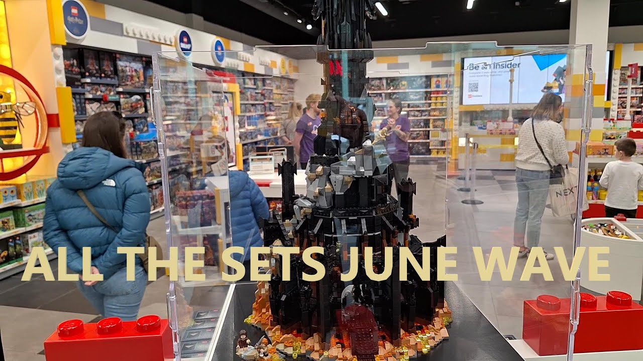 ALL THE LEGO SETS FROM THE JUNE 2024 WAVE - YouTube