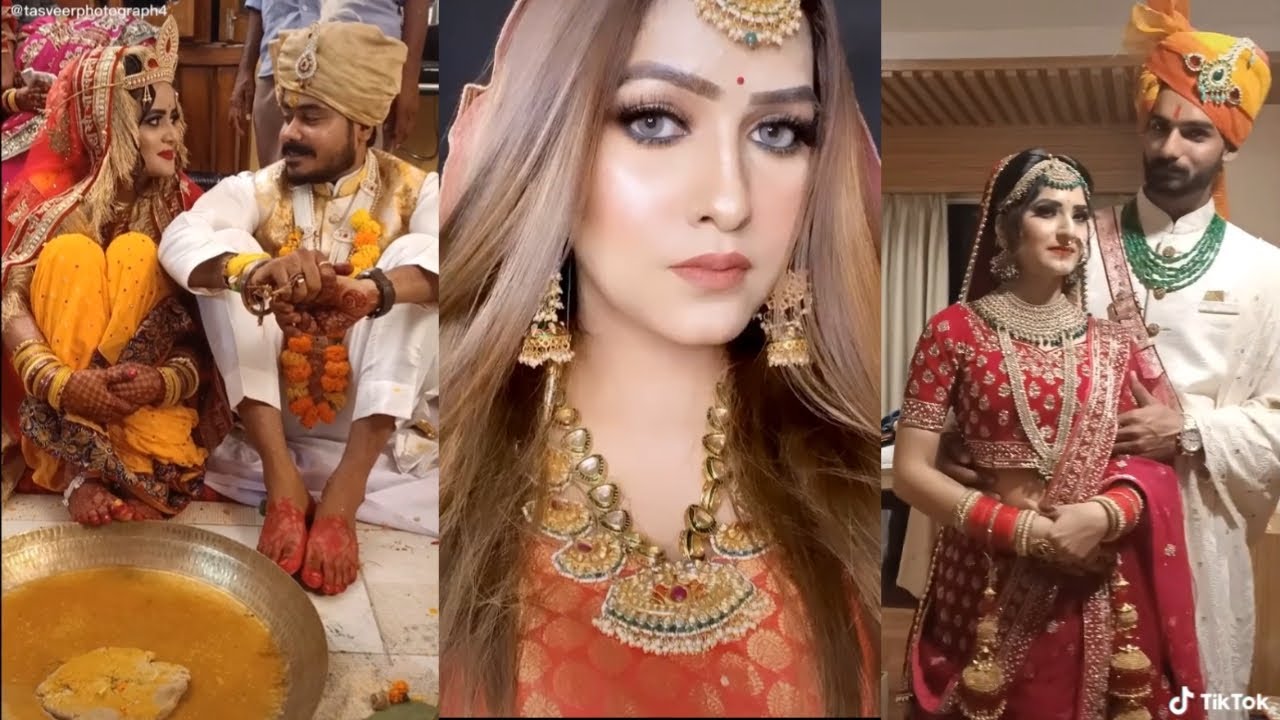 2020 viral wedding videos of tik tok ,new bride look, wedding shooting ...