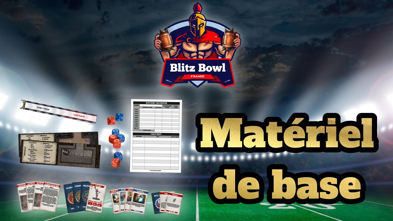 KTF Blitz Bowl : Matériel de base ! - YouTube