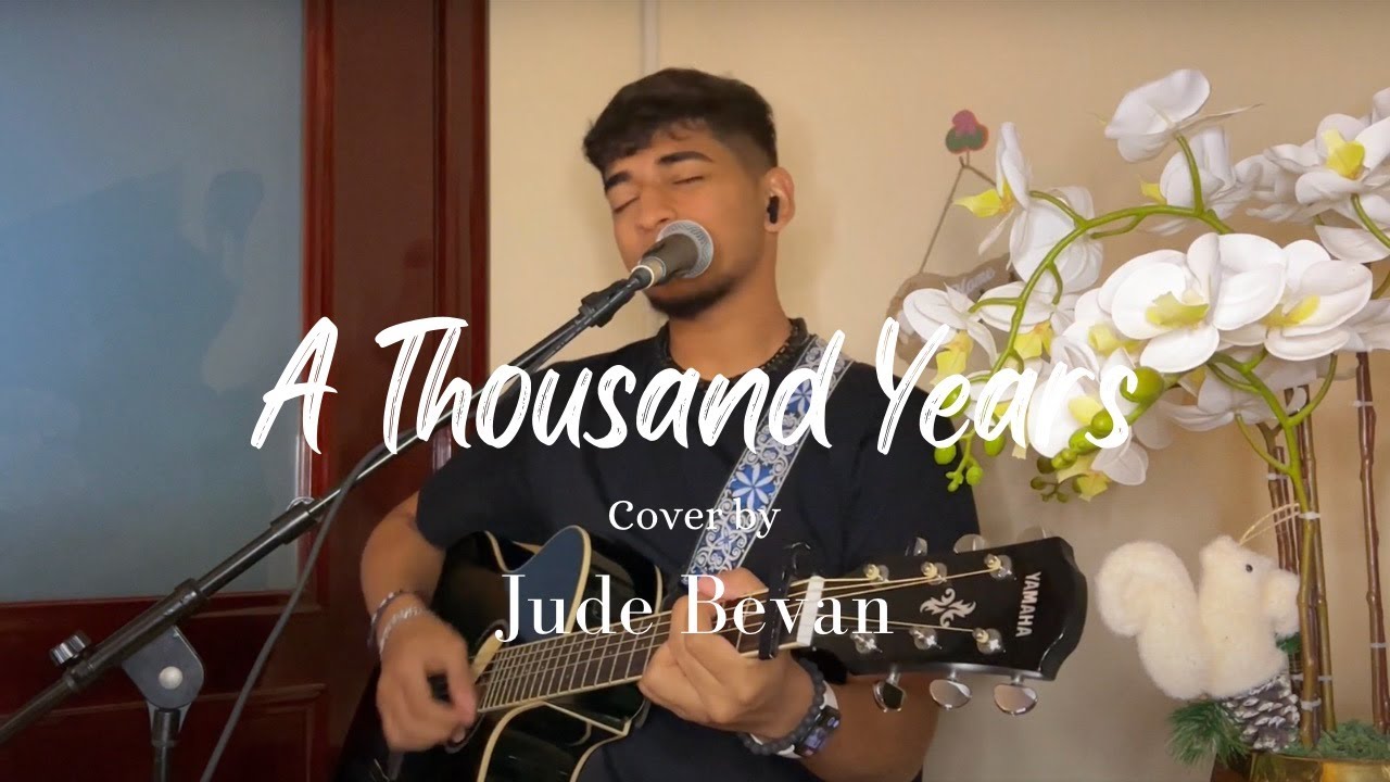 A Thousand Years - Christina Perri (Jude Bevan Cover) - YouTube