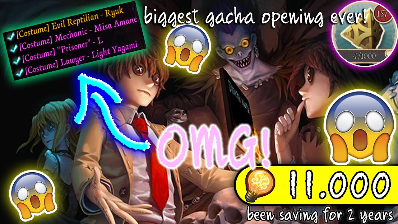 Getting Everything About Death Note ! IDV Biggest Essence Opening ...