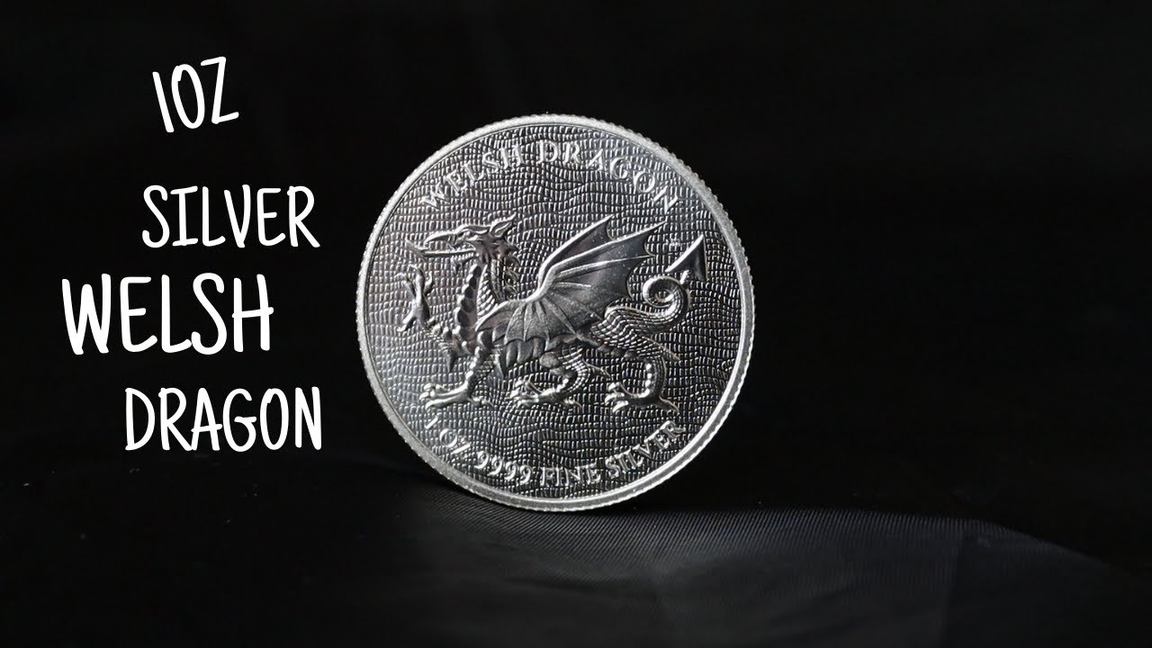 Welsh Dragon Silver Coin - YouTube