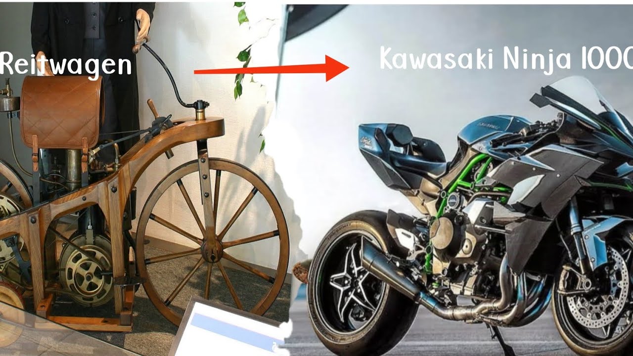 La primera motocicleta de la Historia|Reitwagen - YouTube
