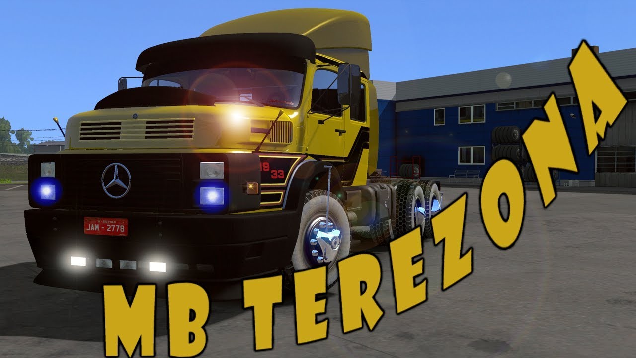 MB Terezona 1934 Show + Mod de Física - ETS2 - YouTube