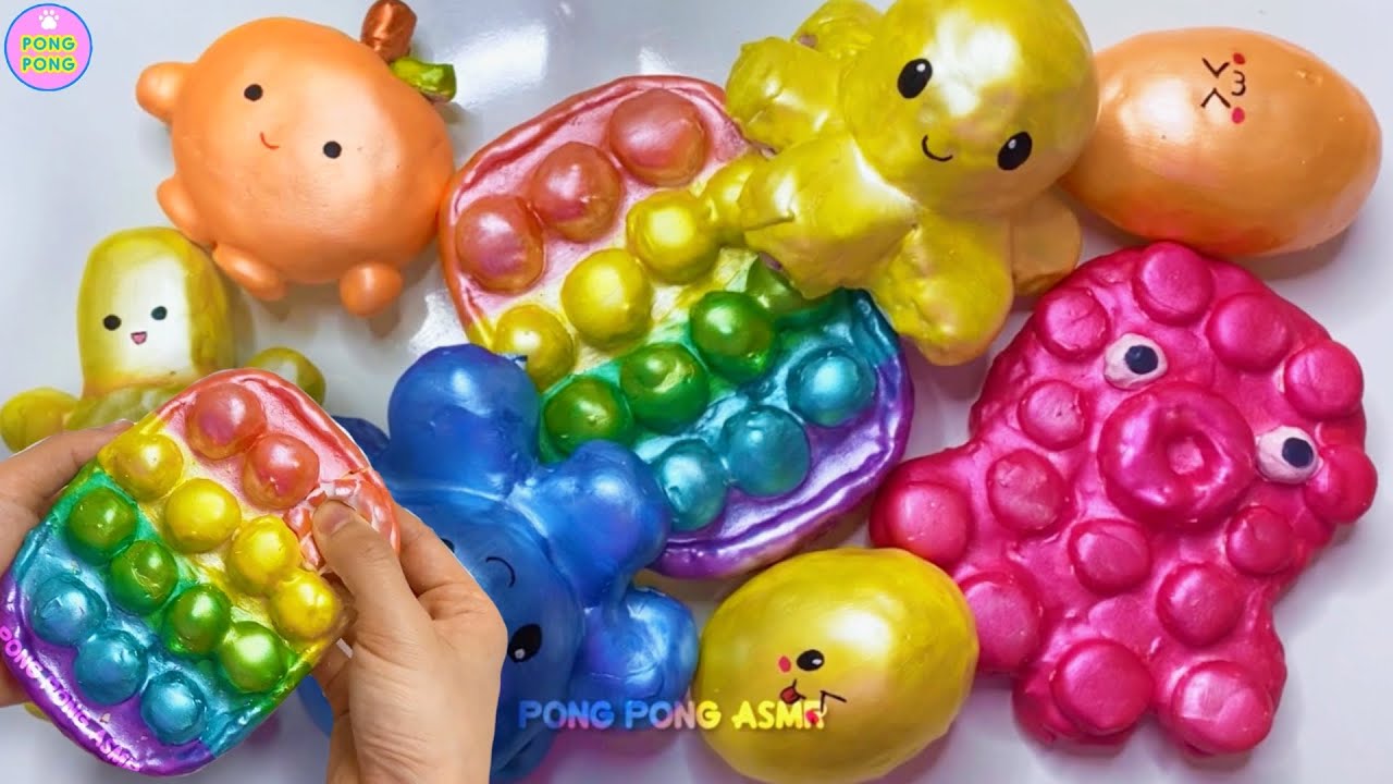 Pop It TikTok Items Compilation | Plaster Clay Cracking 팝잇 푸쉬팝 틱톡템 모음 ...