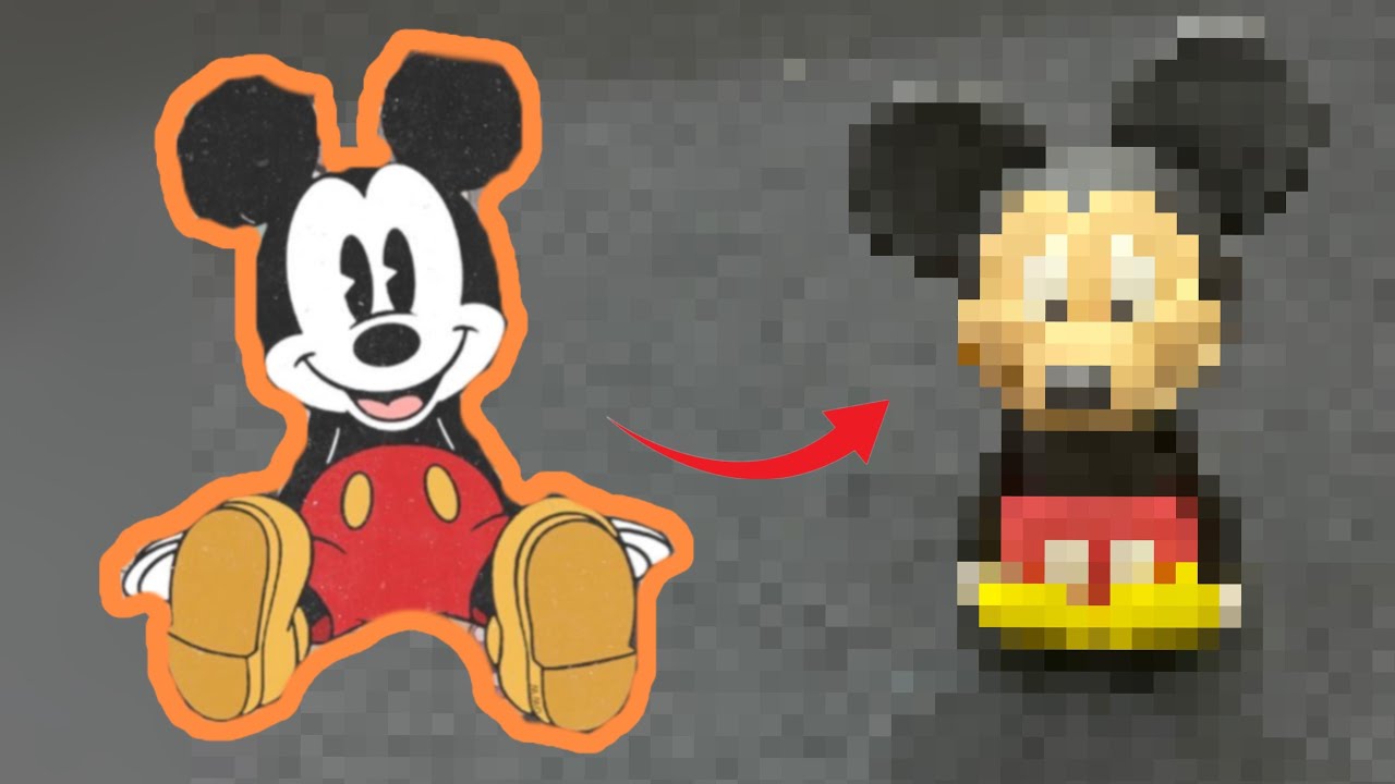 Making Mickey Mouse With Clay - YouTube