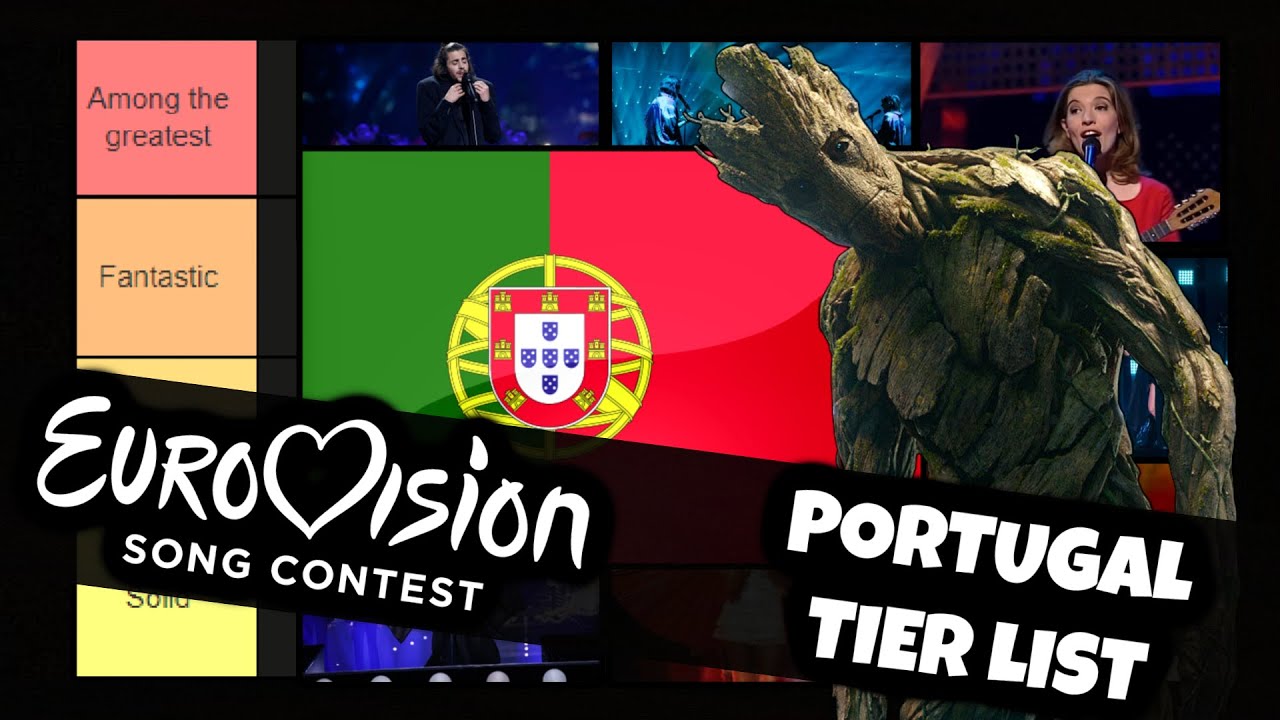 Ranking entries from Portugal in Eurovision (1993-2022) - YouTube