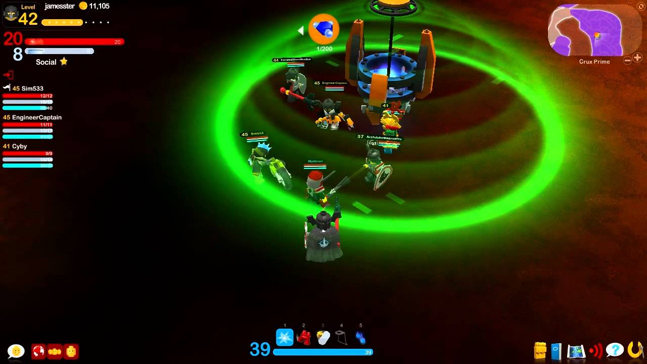 LEGO Universe - Mythran on Crux Prime - YouTube