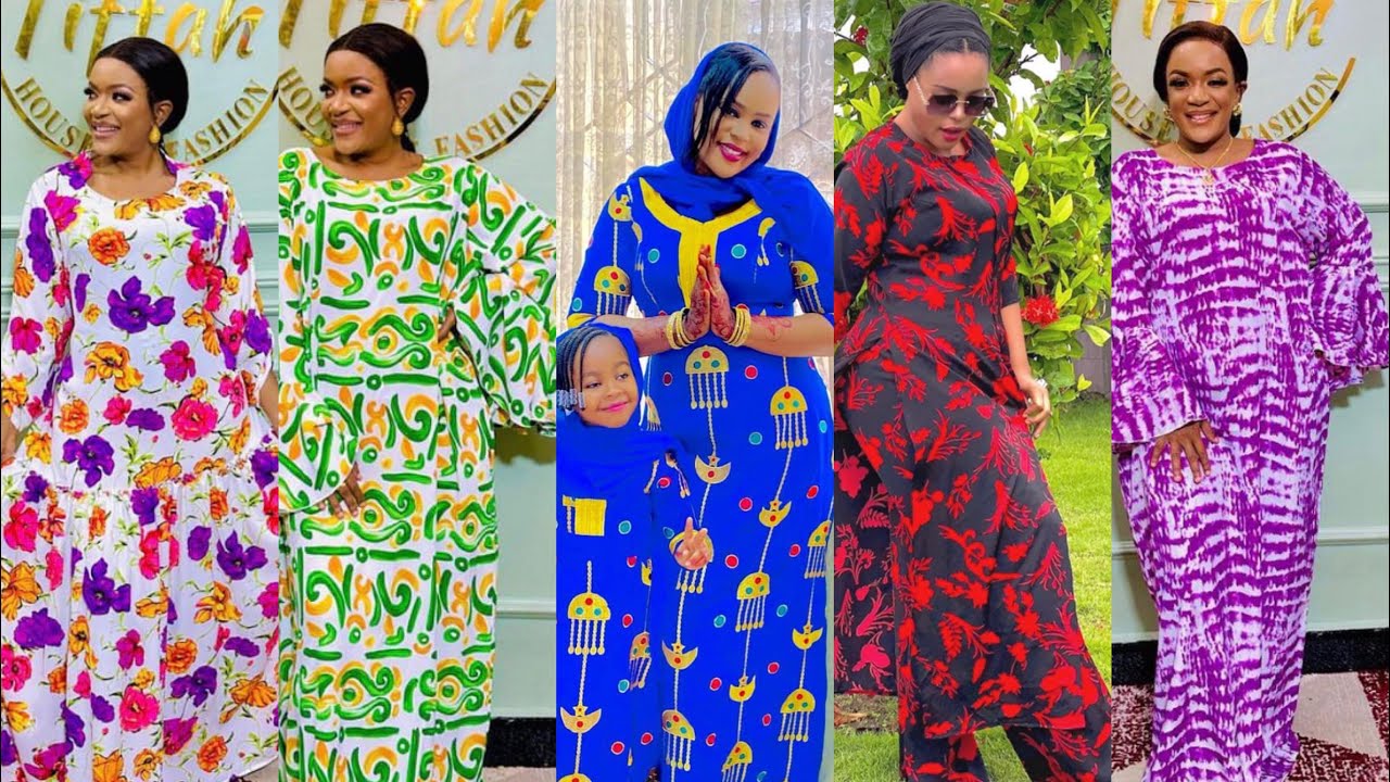 Mishono ya vitambaa magauni maguberi pambe kaftan bubu dress boubou ...