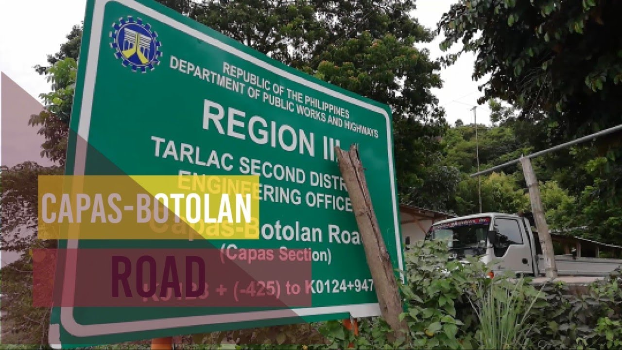 Region III Capas-Botolan Road - YouTube