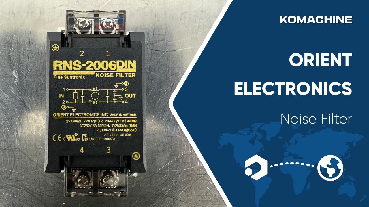ORIENT ELECTRONICS / Noise Filter (RNS-2006) / INV-04257 - YouTube