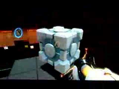 Portal GLaDOS funny "Weeee!" - YouTube
