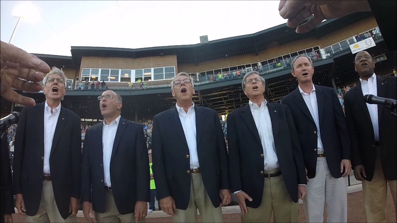 Camden Rotary Club Singers - National Anthem 2017 - YouTube