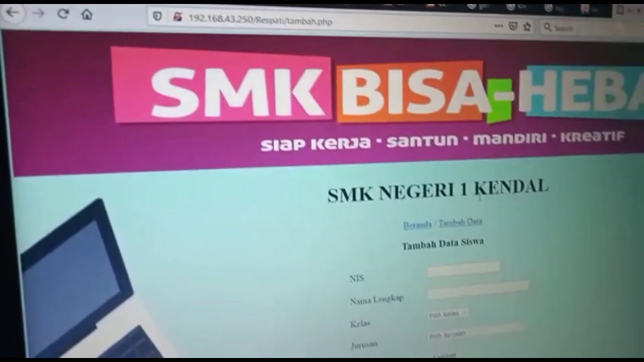 UAS Pemrograman Client Server | Universitas Stekom Kendal - YouTube