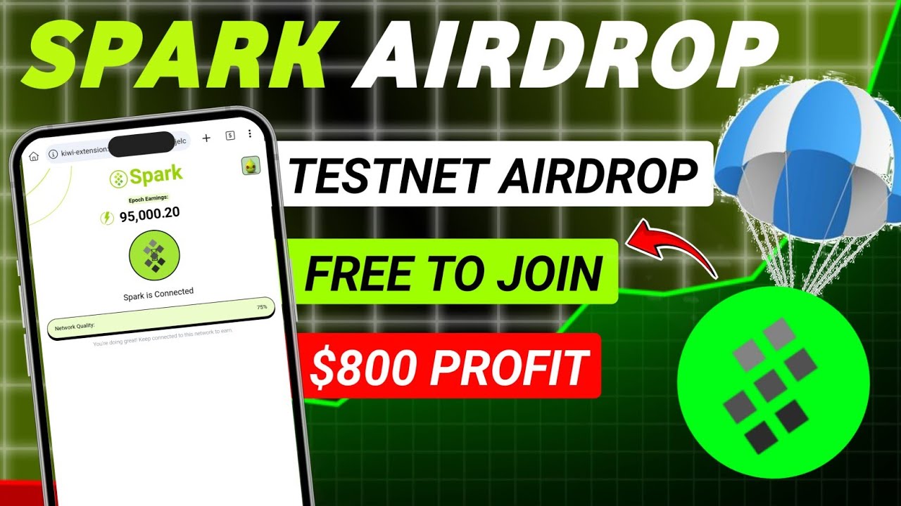 Spark Network Airdrop Full Guide | Spark Airdrop Like Grass Mining ...