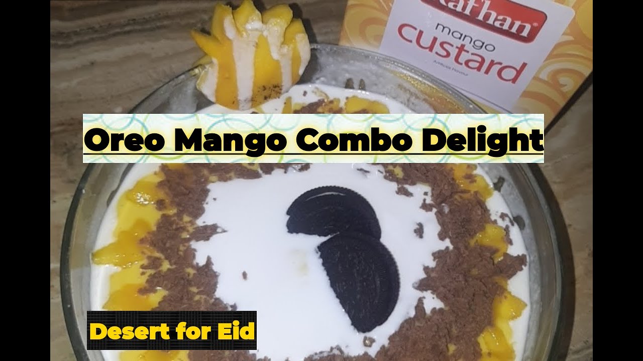 Oreo Mango Combo Delight creamy | Oreo Mango Creamy Delight by Hayat ...