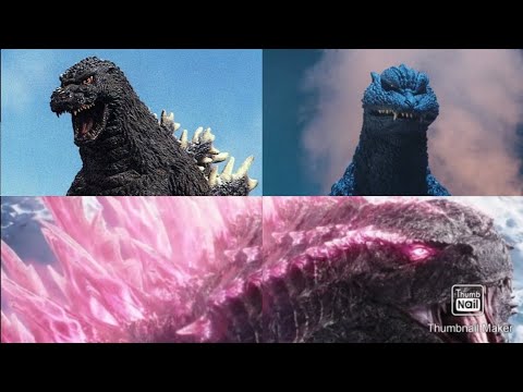 Heisei Godzilla vs. Final Wars Godzilla vs. Monsterverse Godzilla Stop ...