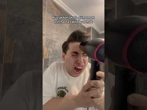 Okula gitmemek için hasta taklidi yapmak