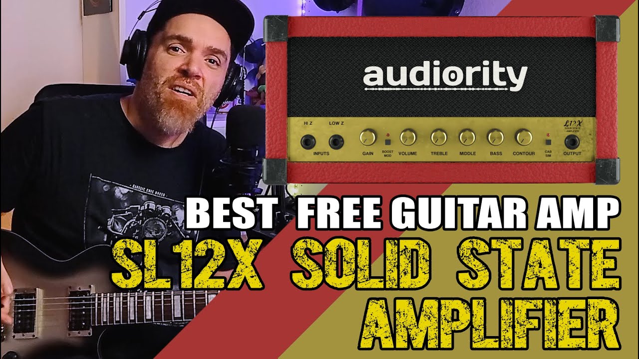 You Have to Try The Audiority Free Guitar Amp Plugin L12X Solid State. SUBTITLES EN/PT - YouTube