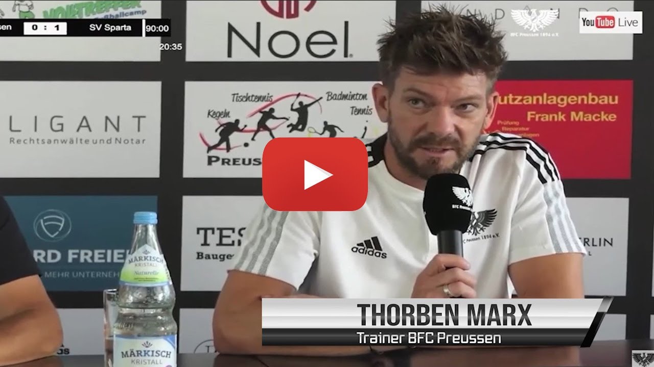 BFC Preussen vs Sparta Lichtenberg 0:1 (3.Spieltag Berlinliga 21.08. ...