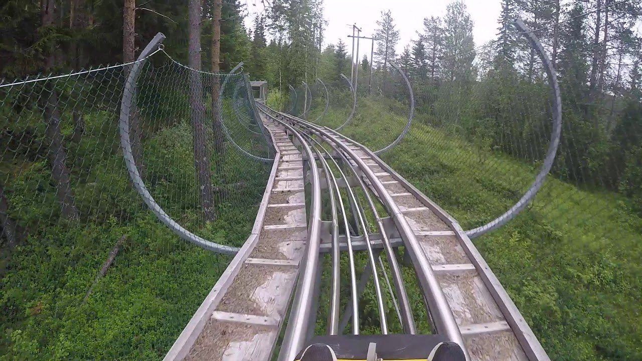 Roller Coaster in Forest :) It"s fun time W/ Nature ..... - YouTube