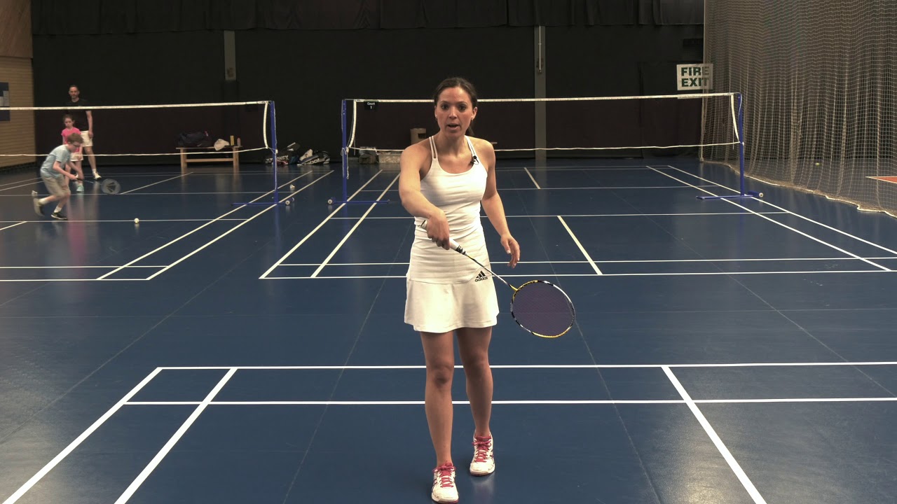 Badminton Basic Smash Shot - YouTube