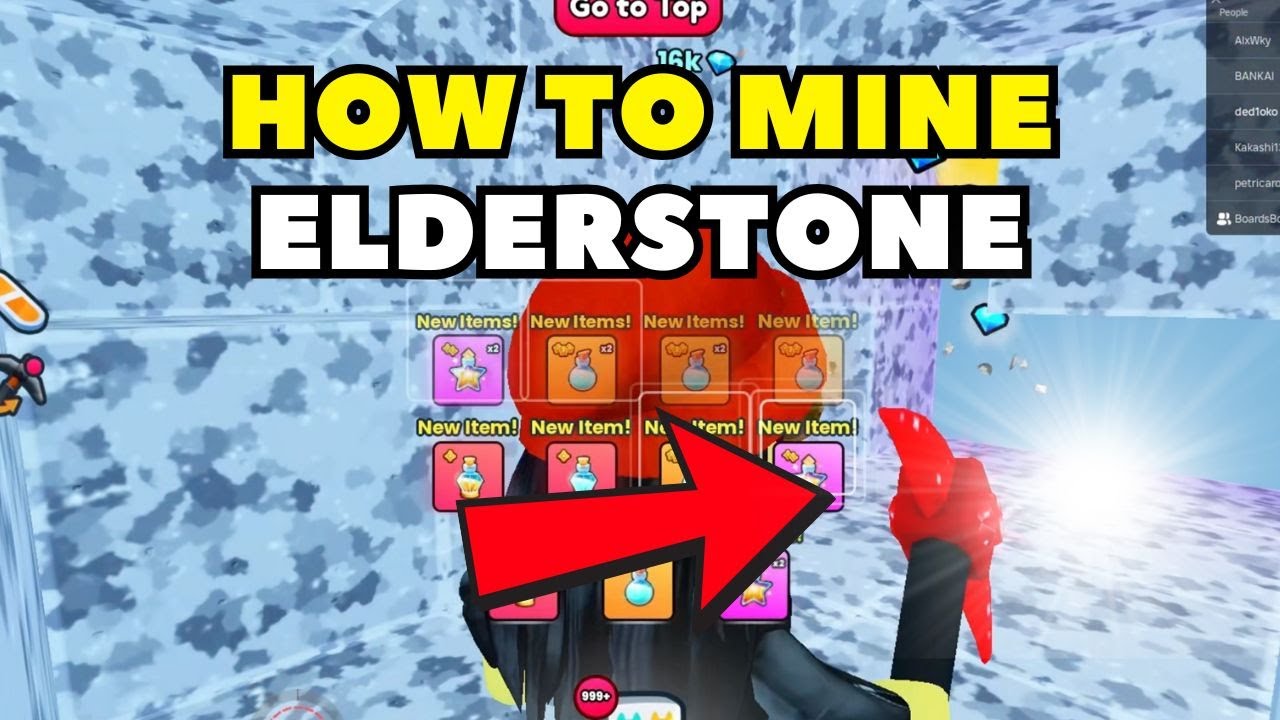 How to Mine Elderstone in Pet Simulator 99 I Elderstone Location - YouTube