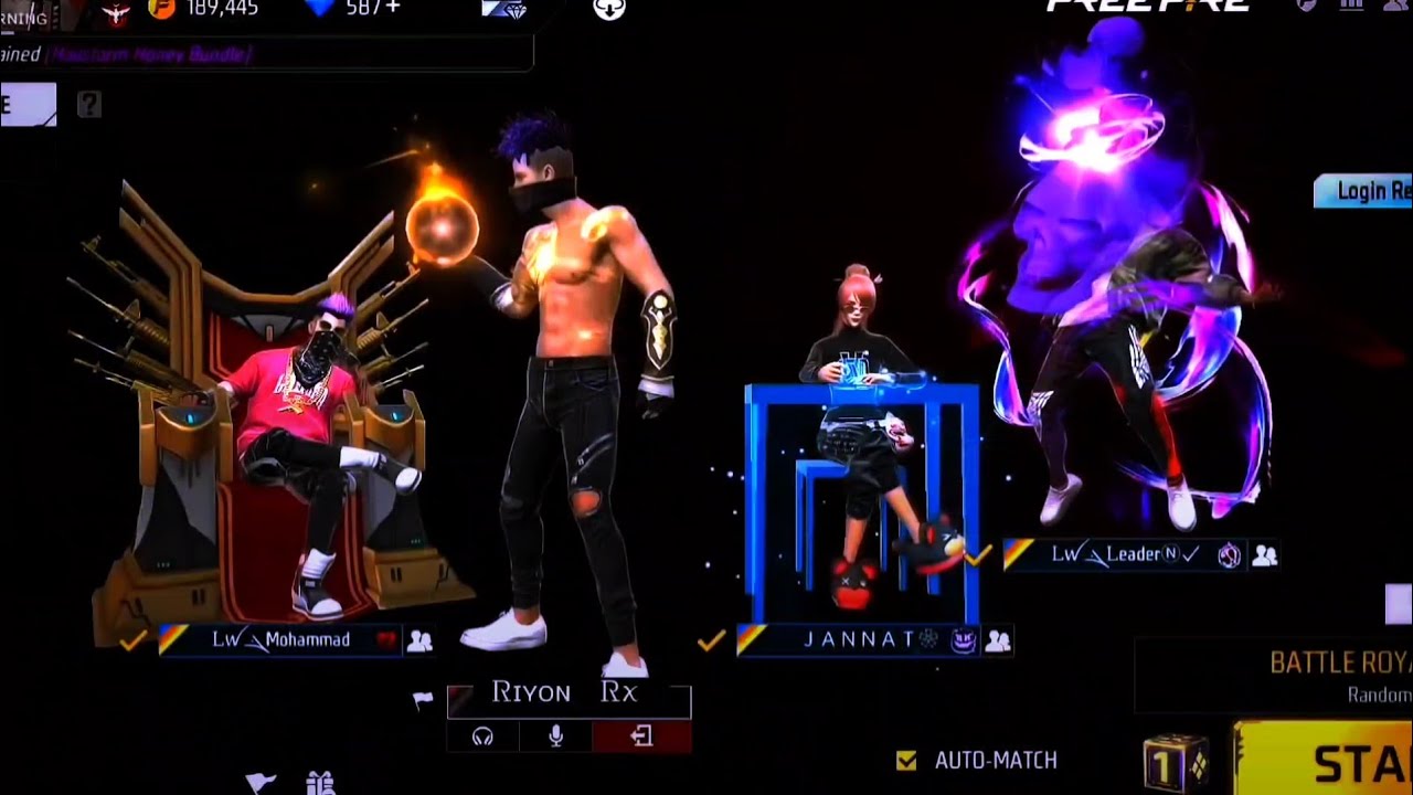 FF LOBBY SHEAK XML 🔥🔪 - YouTube