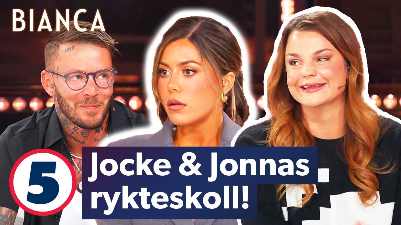 Har Jocke & Jonna ett öppet förhållande? | BIANCA | Kanal 5 Sverige ...