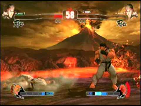 blackkrystal (grey ryu) vs Exo9682(white ryu) - YouTube
