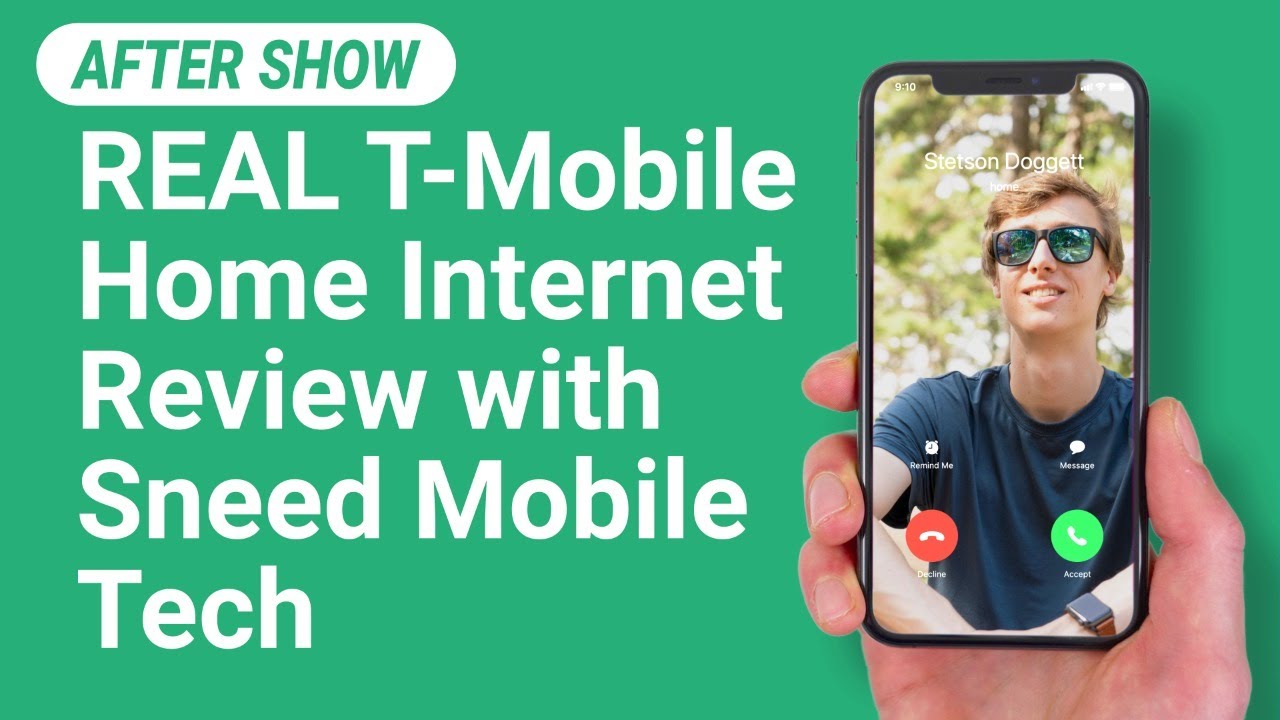 REAL T-Mobile Home Internet Review with Sneed Mobile Tech | After Show ...