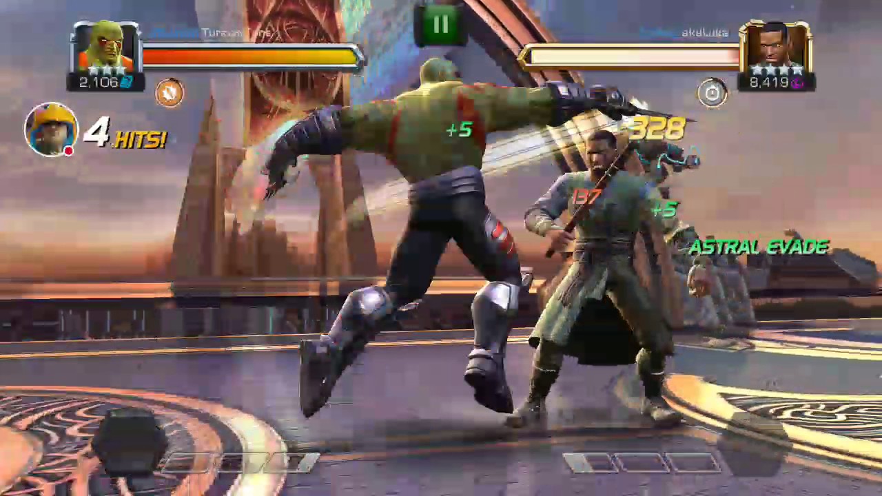 MCoC - 3* Drax Vs 8k 4* Mordo - YouTube