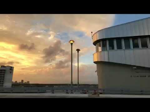 Sunset E. Claw Shaw Jr. Bridge - YouTube