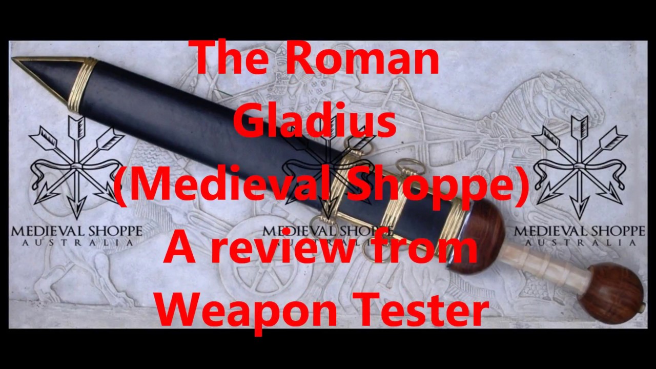 Weapon Tester looks at the Roman Gladius Pompeii from The Medieval ...