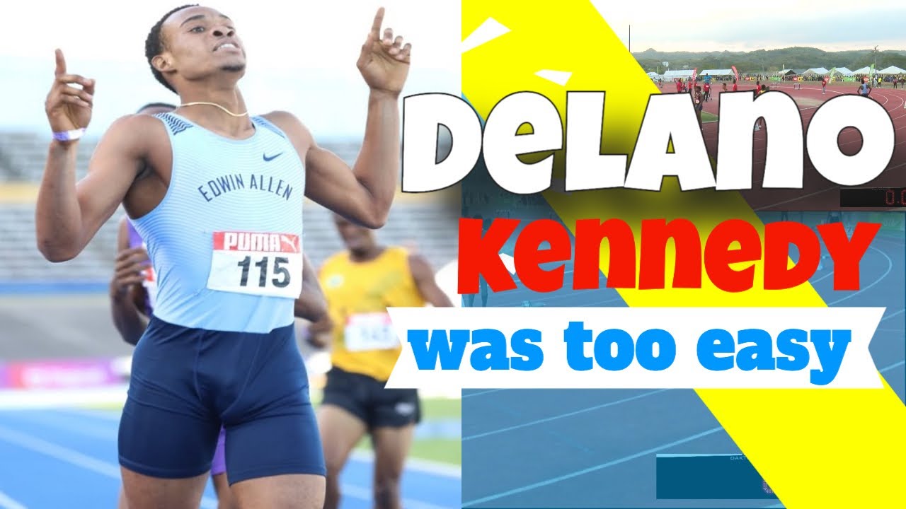 Delano Kennedy dominates 400m final at Central Champs - check out the ...