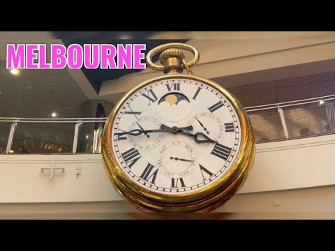 The Giant CLOCK @ MELBOURNE CENTRAL | Melbourne Australia 4K - YouTube