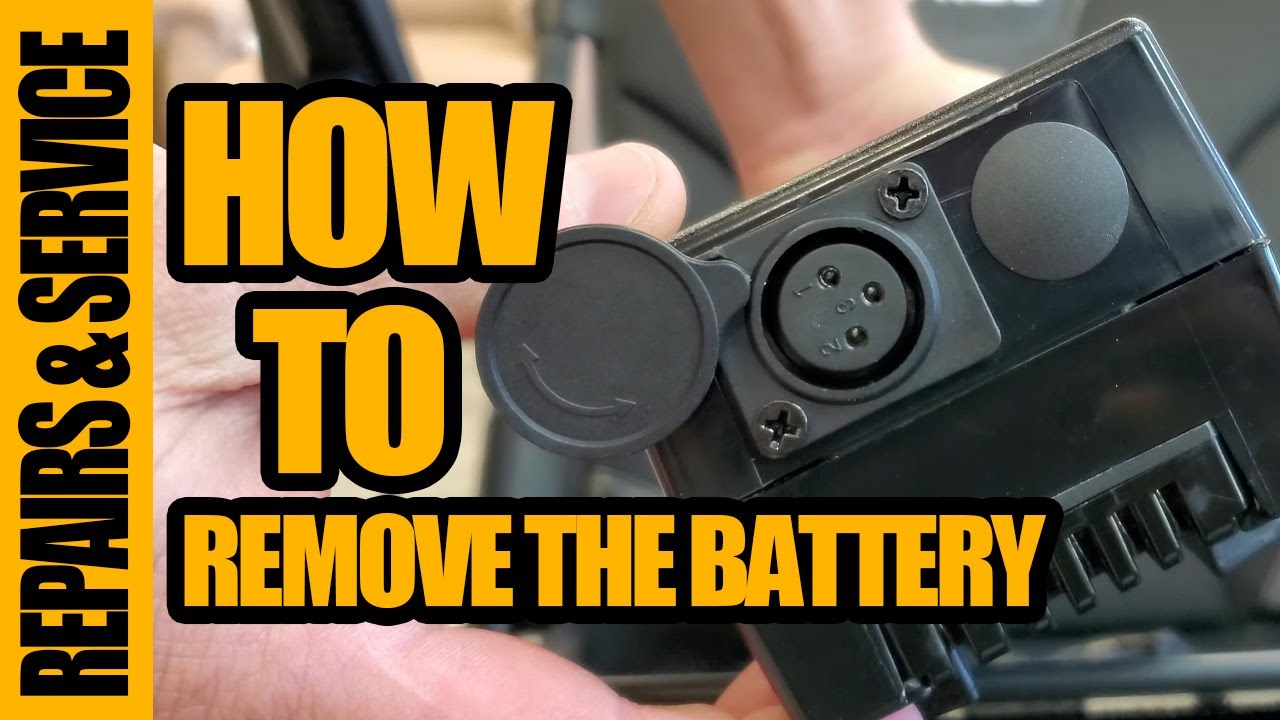 🪫How To Remove The Battery On The Pride Jazzy Carbon Power Wheelchair ...