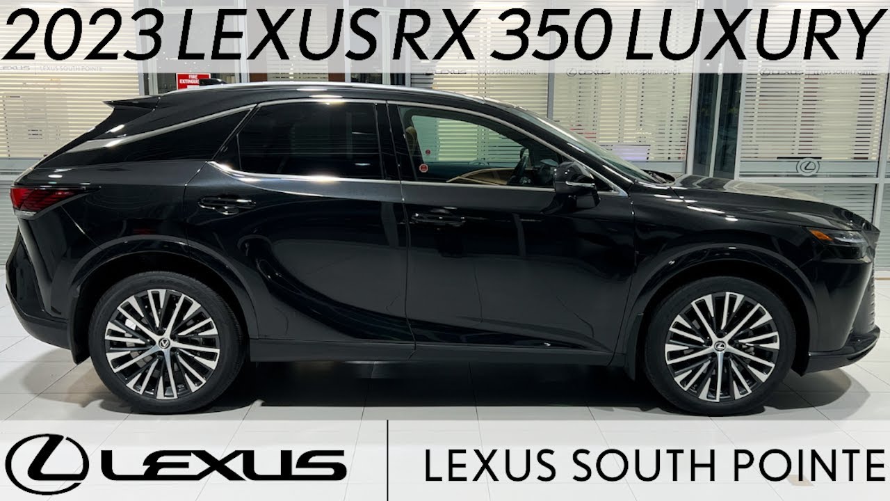 2023 Lexus RX 350 Luxury Package (L240404A) - Full Review and Walk ...