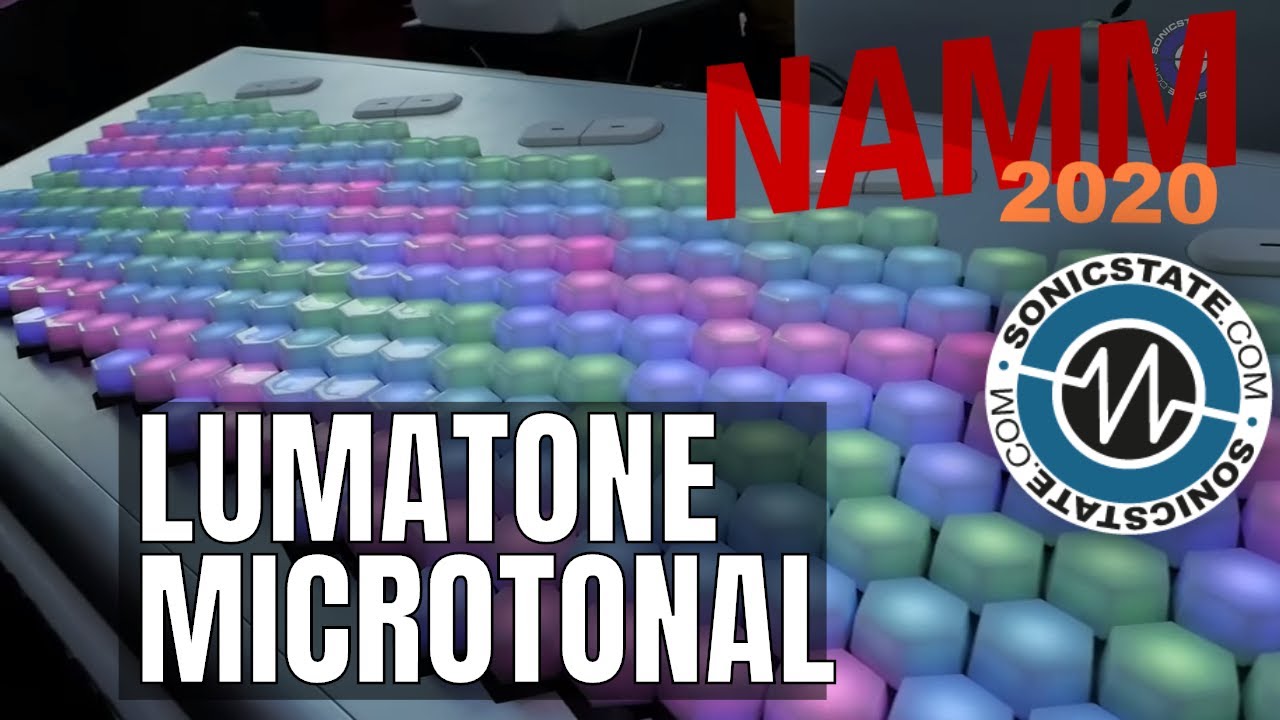 NAMM 2020 Lumatone Microtone CORTEX Keyboard - YouTube